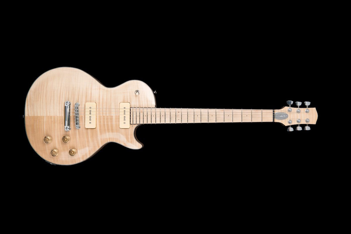 Shank Instruments Milano | Les Paul custom. Flamed maple. Handcrafted.