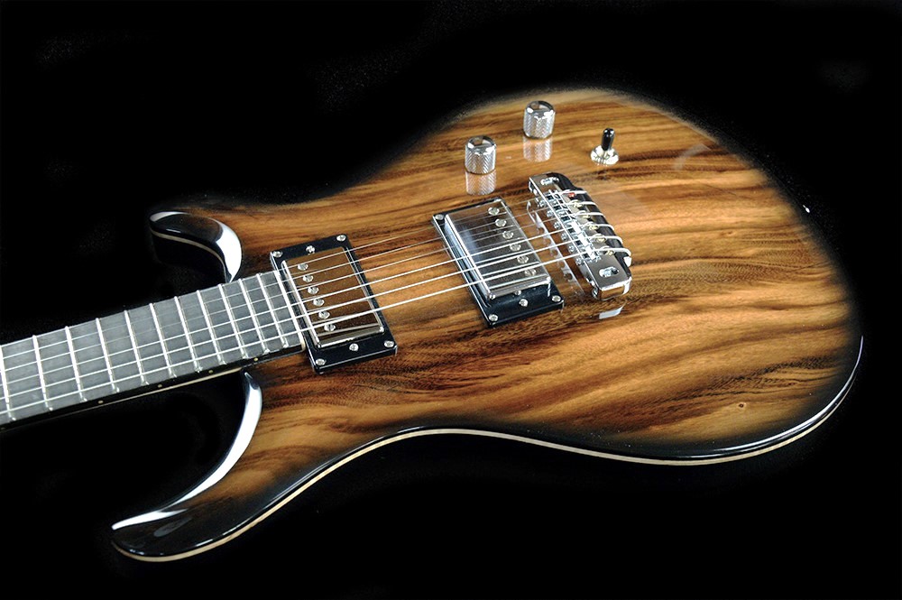 Shank Instruments Milano | PRS style guitar replica luthier handcrafted.